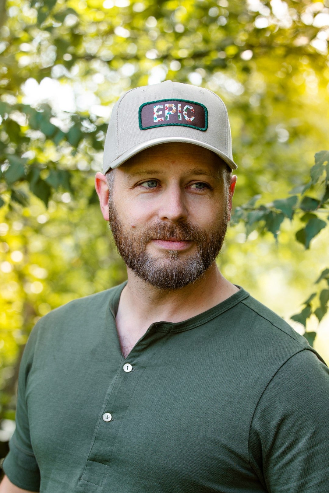 Adjustable Cap - Tropical Floral Patch | Epic Store